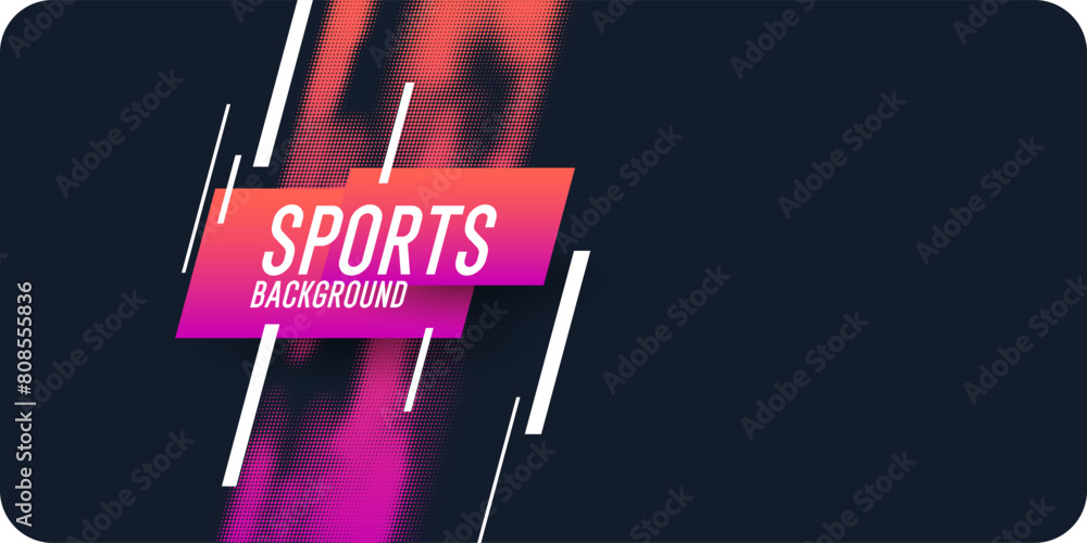 modern colored poster for sports. abstract geometric background. design ...