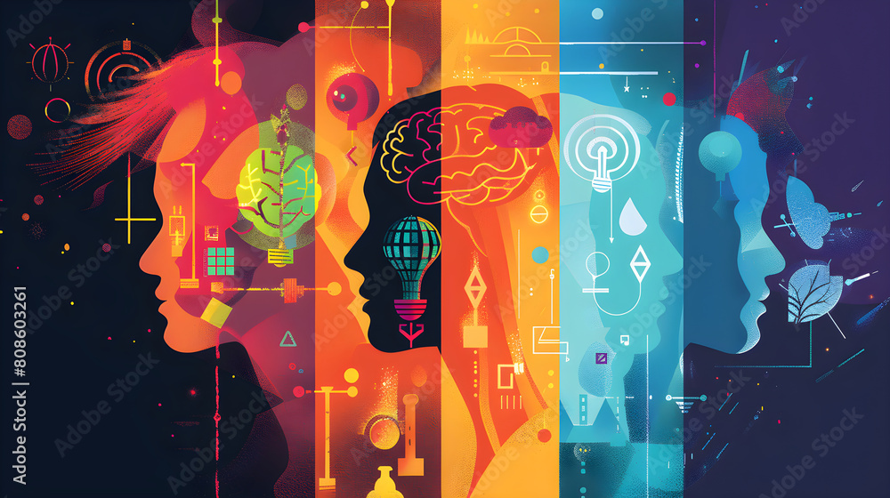 Foto de Visual Interpretation of Myers Briggs Personality Types by ...