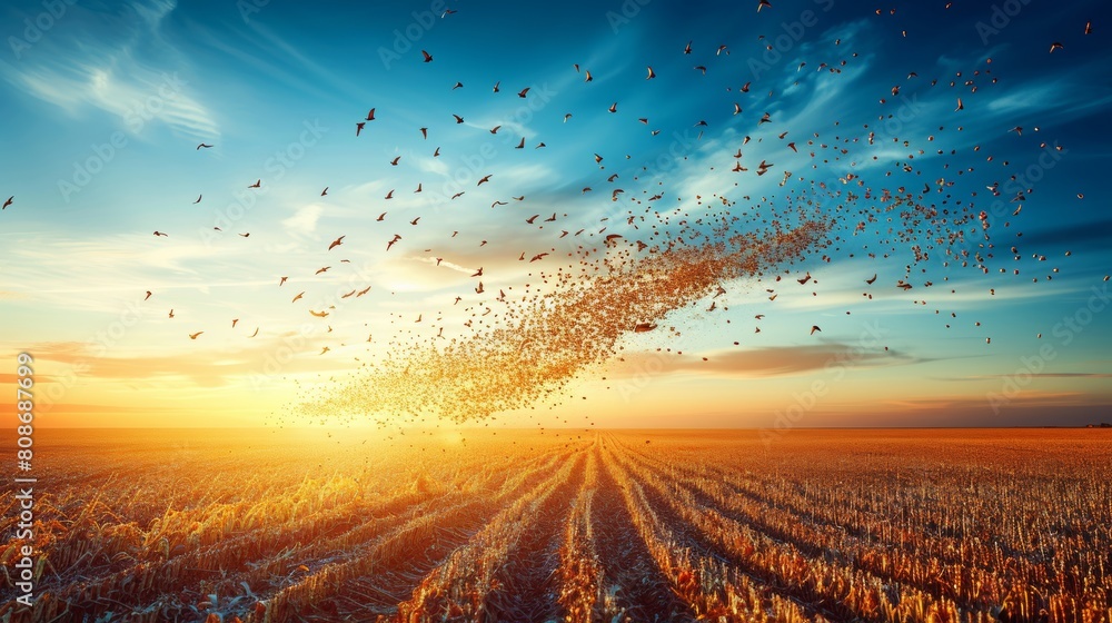 Harvesting maize seeds with a unique method for optimal results during ...