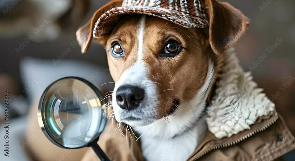 Enhanced Canine Detective: Solving Cases with a Magnifying Glass ...