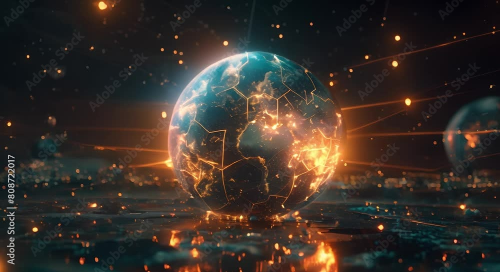 D Art Depicting Global Nuclear War Doomsday Concept Using Neural ...