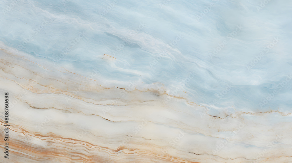 Beautiful travertine in a light blue background texture poster ...