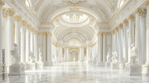 white palace interior