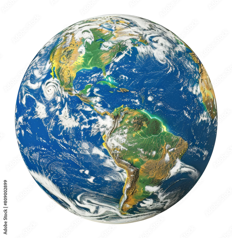 Stunning high-resolution image of Earth from space isolated on ...