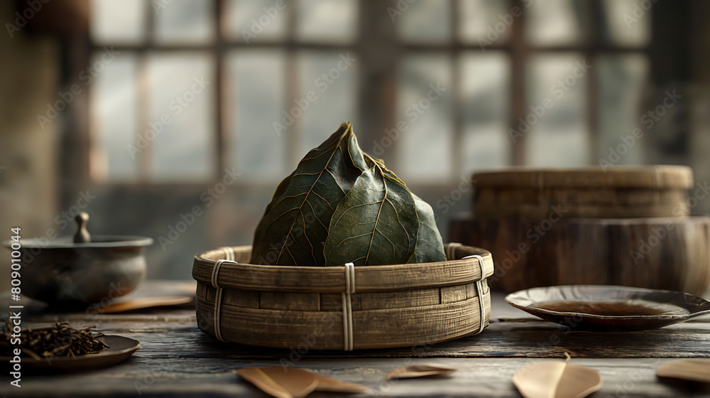 Dragon Boat Festival Zongzi, a traditional Chinese festival ...