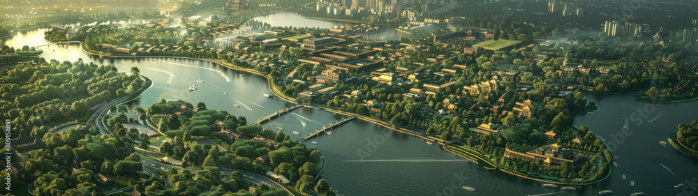 Innovative urban development using 3D models for future city planning ...