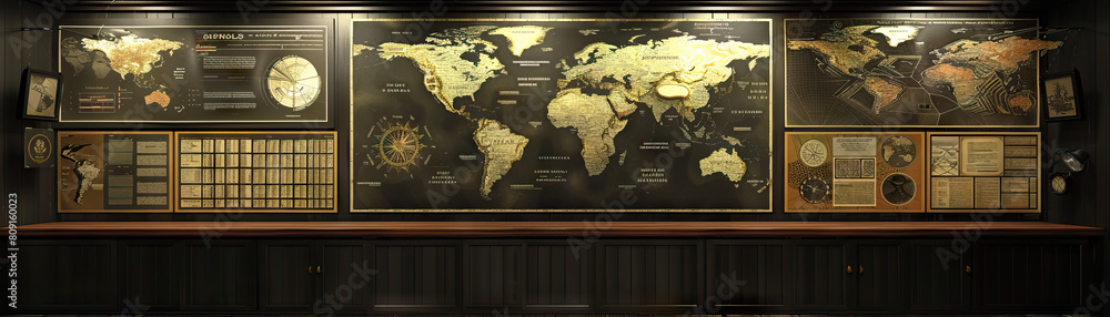 Political Scientist's Wall: Featuring political theory diagrams, world ...