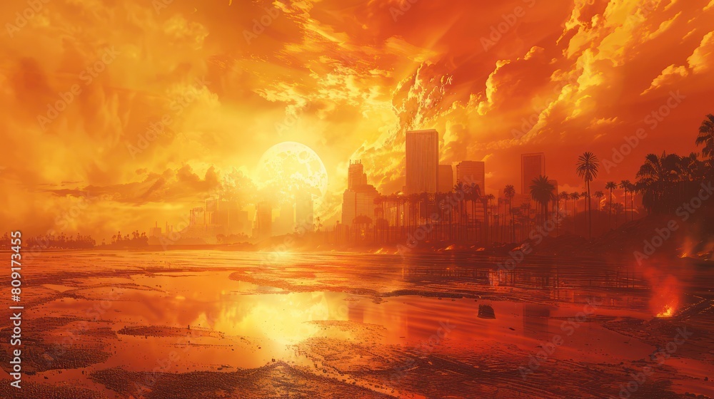 Fotografía The surface of Venus is a hellish landscape of extreme heat ...