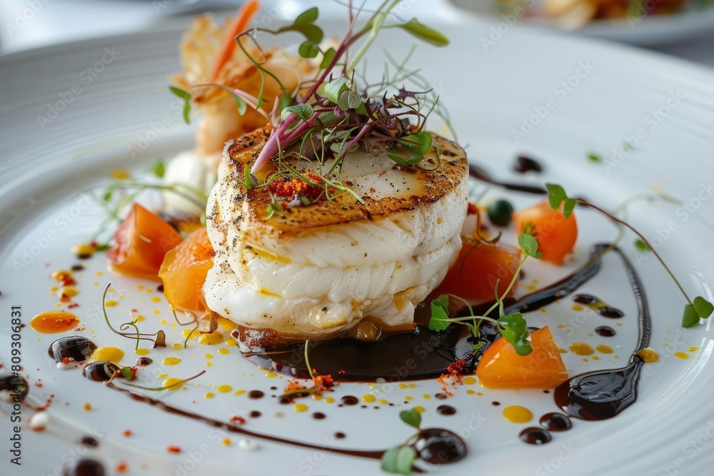 A gourmet restaurant creates dishes that mimic famous artworks ...