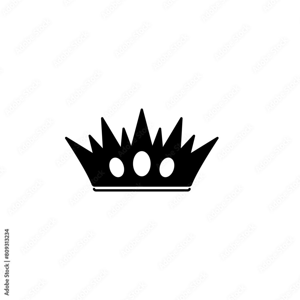 Crown silhouette., Crown icon set, quolity crowns, crown mascot, crown ...