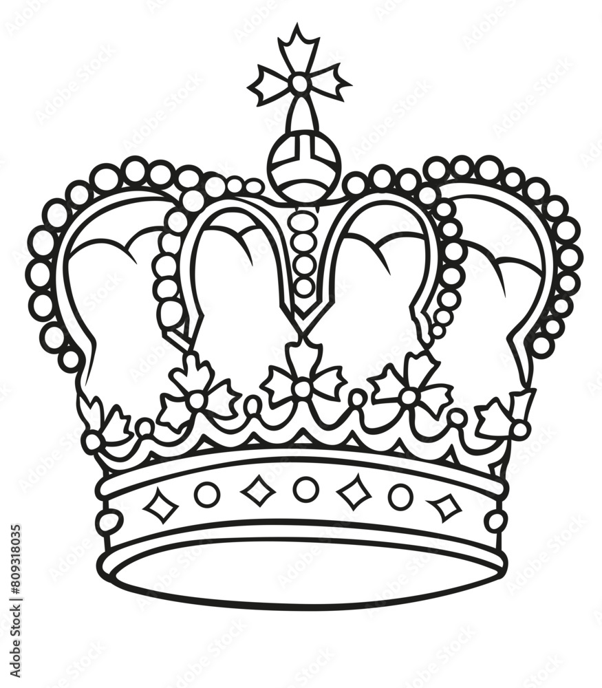 Crown silhouette., Crown icon set, quolity crowns, crown mascot, crown ...