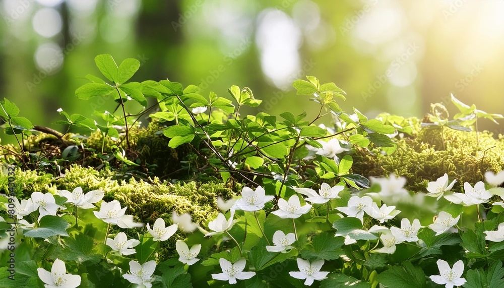 sunny spring background hd wallpaper in the style of soft focus lens ...