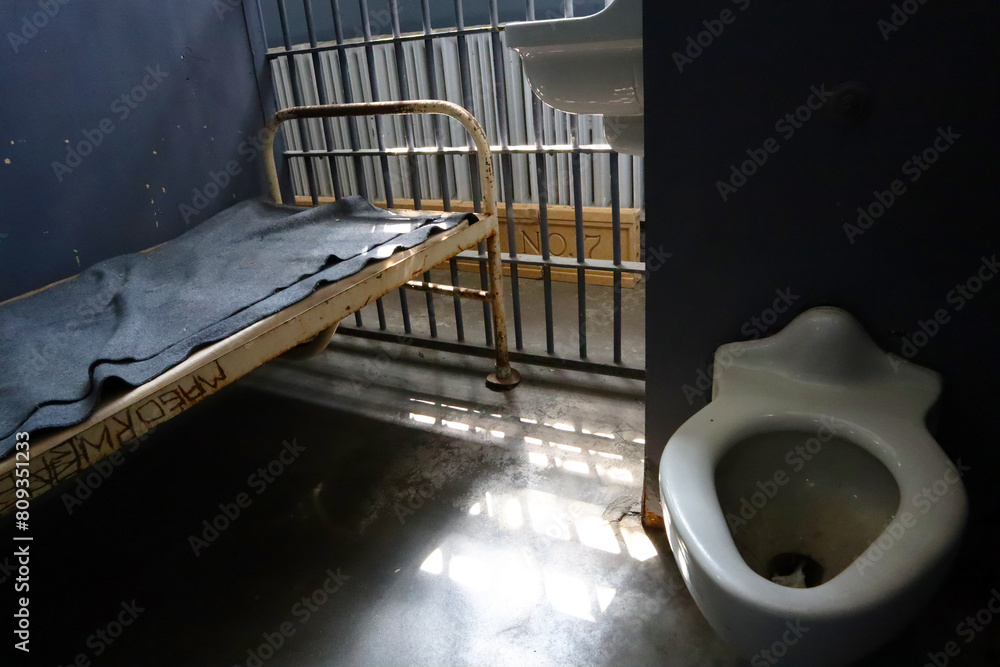 Poster Penitentiary Prison Jail, view inside a cell – Wall Art | UkPosters