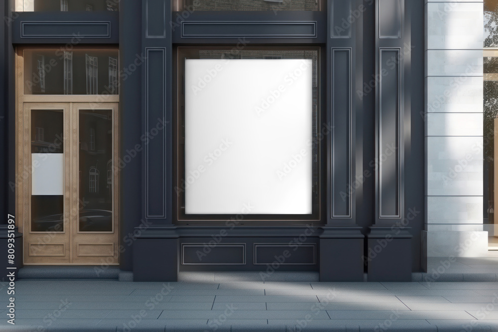 PNG shopfront sign mockup, transparent design Stock Photo | Adobe Stock