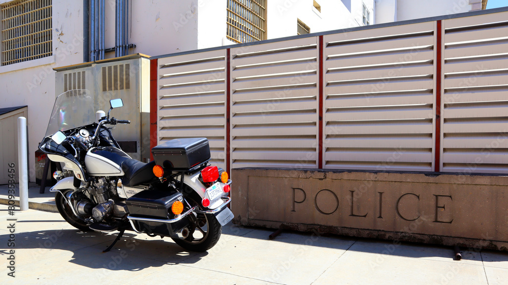 Kawasaki 1000 Police Motorcycle, The Los Angeles Police Department LAPD ...
