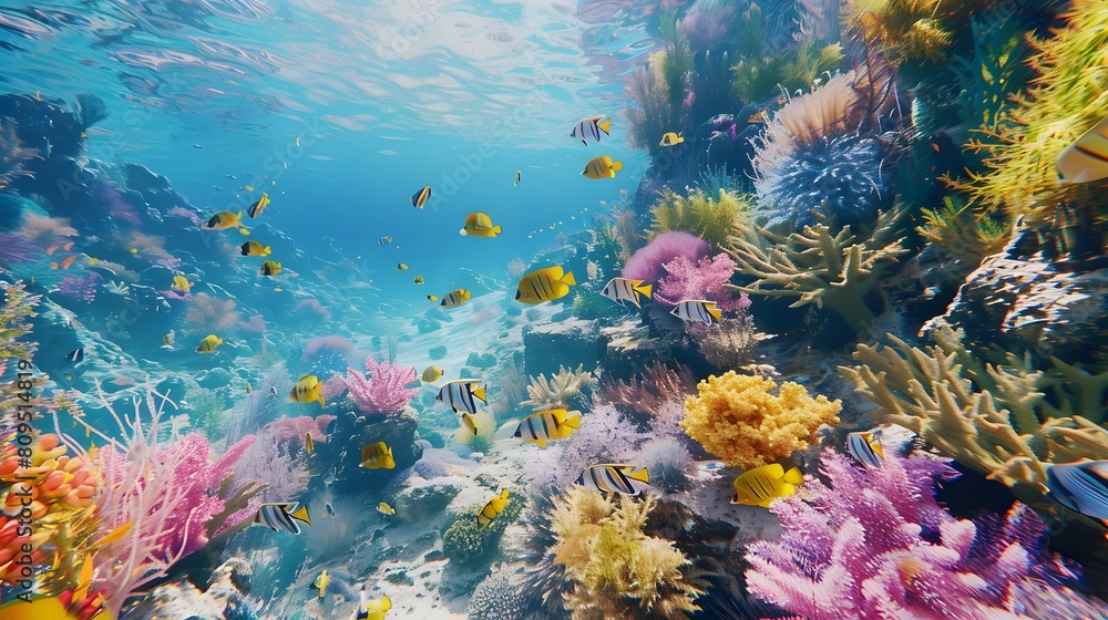 Dive into the vibrant underwater world of the Red Sea, where coral ...