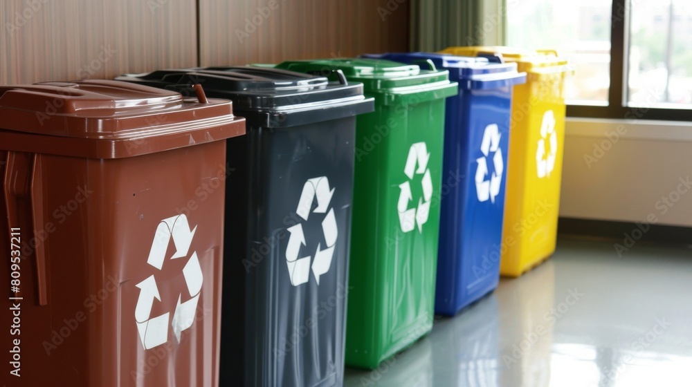 Waste Reduction and Recycling Programs: Set up clearly marked recycling ...