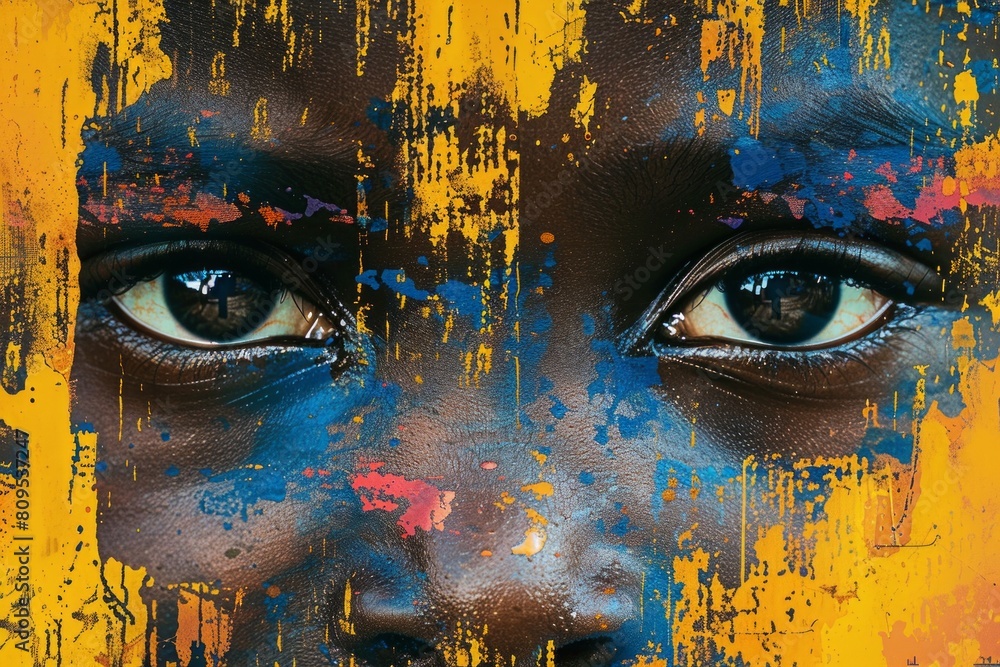 abstract background in colors and patterns for International Day of ...