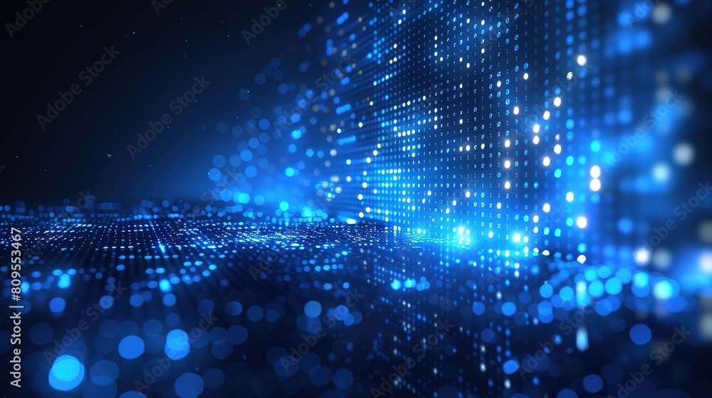 Futuristic high-definition digital fusion, clever integration of ...