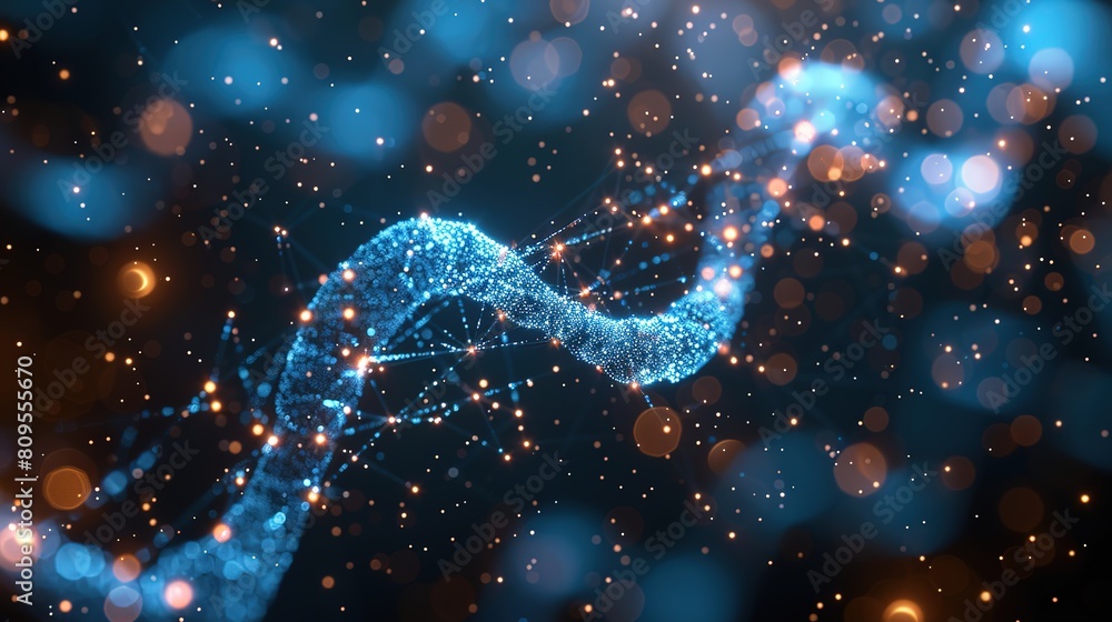 Futuristic high-definition digital fusion, clever integration of ...