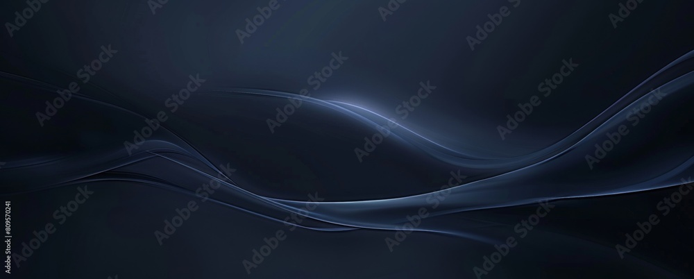 Dark blue gradient background, dark grey and light navy black, blurred ...