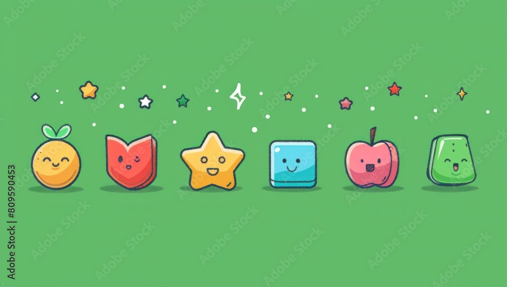 Showcase the playful side of customer rating icons as they participate ...