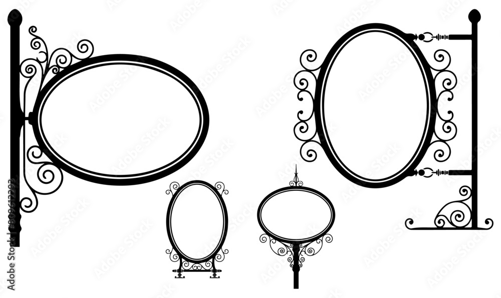 Vetor de Decorative mirror frame, lace border frame border, frame, png ...