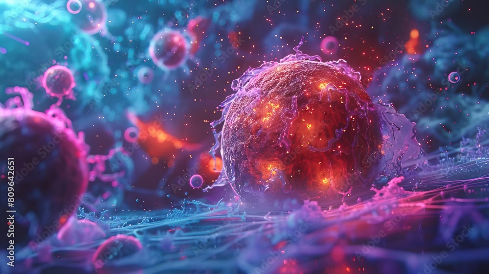 A dynamic representation of cancer cell development from microscale to ...