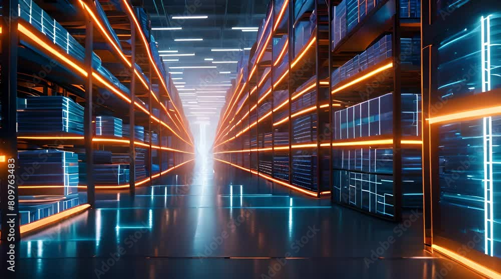 Seamless Operations Unveiled: Exploring a Multi-Level Warehouse with ...