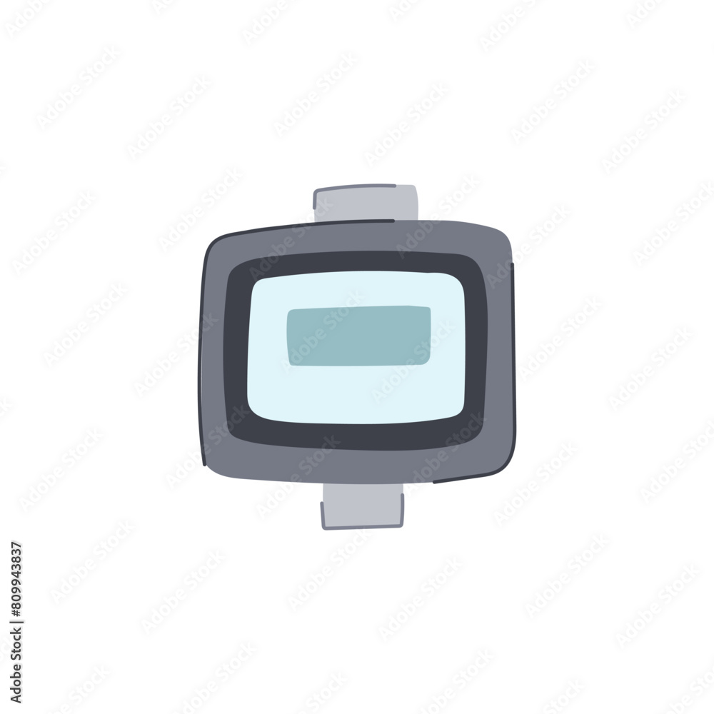 box water gas meter cartoon. counter pipe, natural control, boiler hvac ...