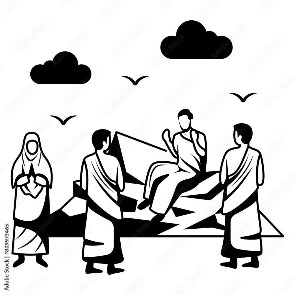 Repentance and Acceptance of Supplication vector, Eid al-Azha or Eid ul ...