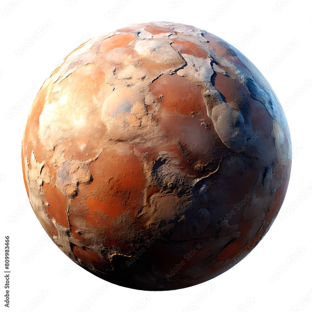 Planet ground with stamped concrete textures transparent background ...
