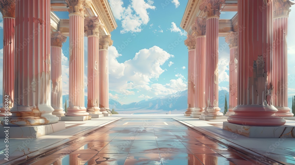 Transform a historical event into a surreal masterpiece through ...