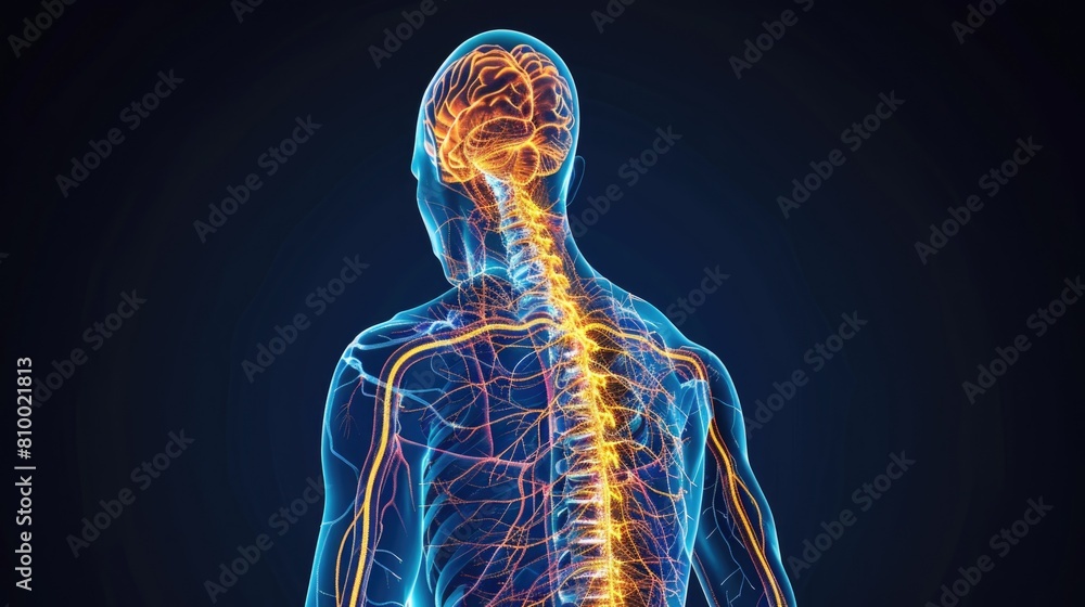 The nervous system is a complex network of nerves and nerve cells that ...