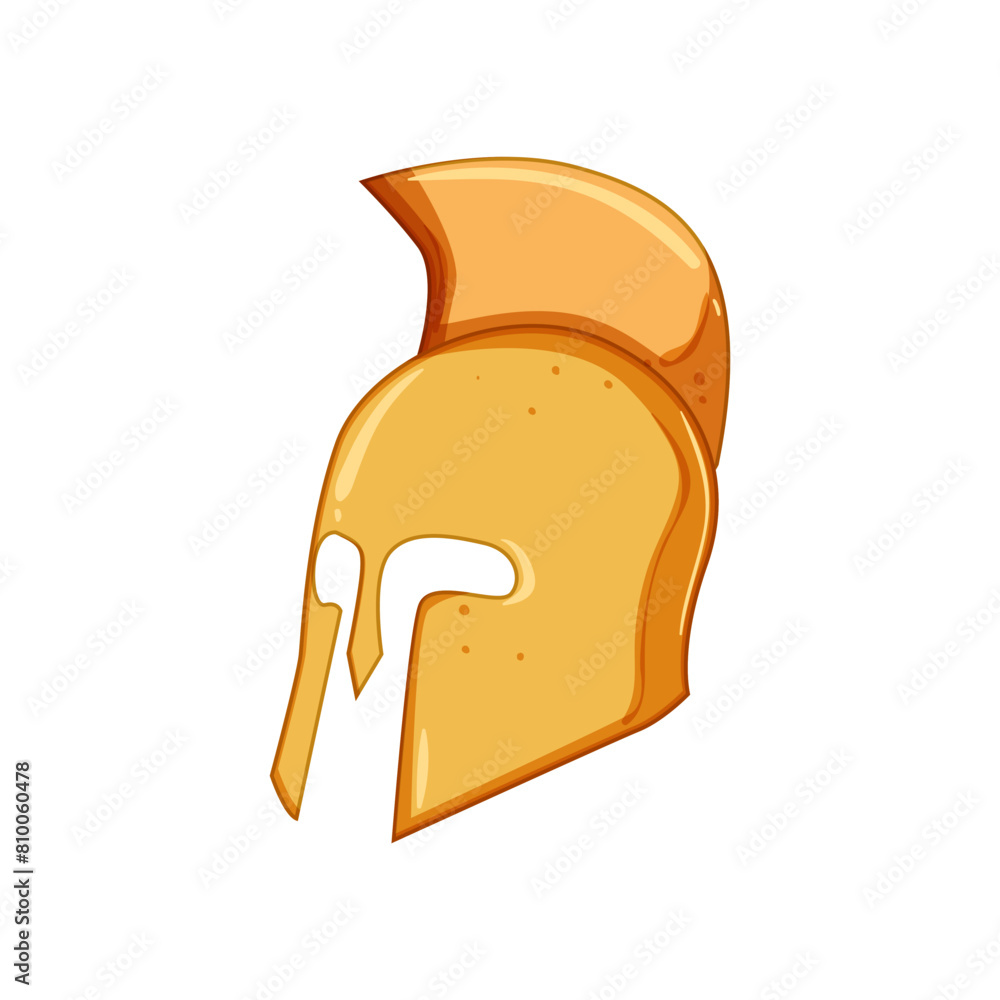 trojan spartan helmet cartoon. gladiator rome, greece ancient ...