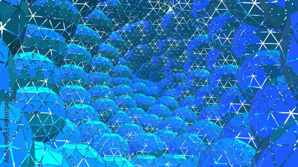 Deep blue drop animation motion graphic. 3d abstract wallpaper. luxury ...