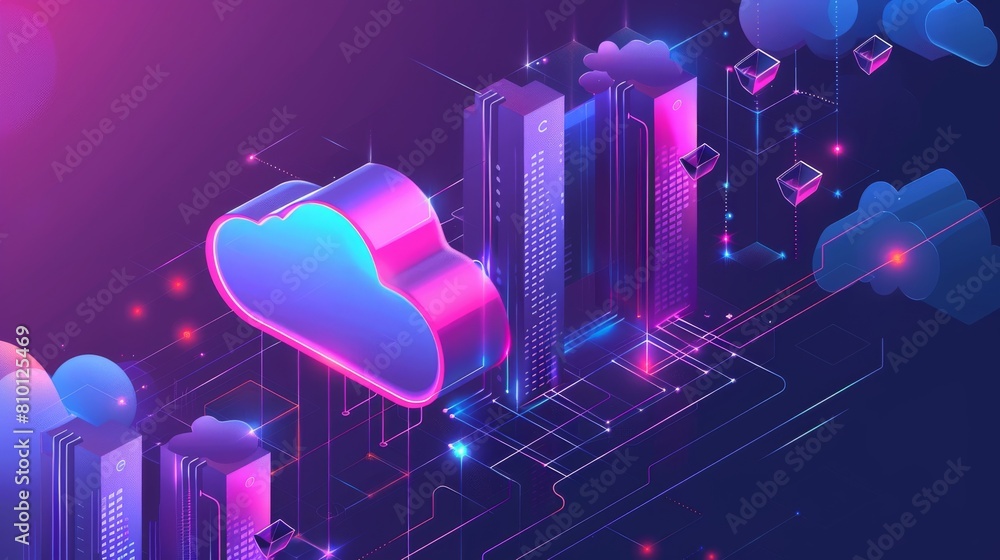 Innovative conceptual design highlighting the role of cloud databases ...