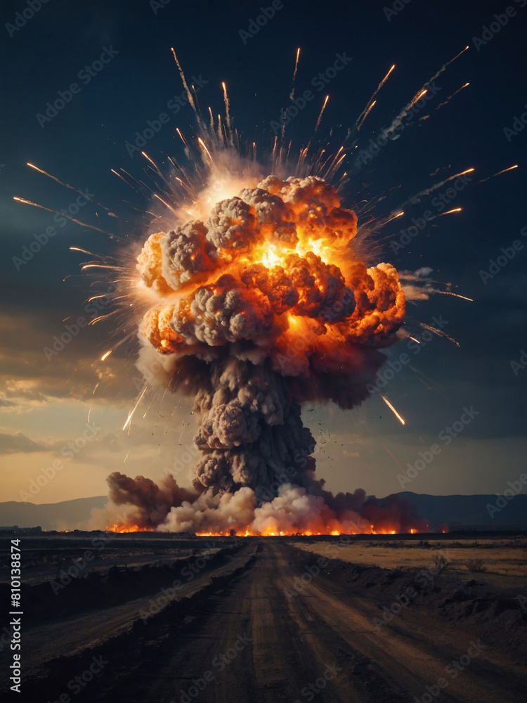 Weapon of Mass Destruction, Nuclear Explosion Ignites Apocalyptic Chaos ...