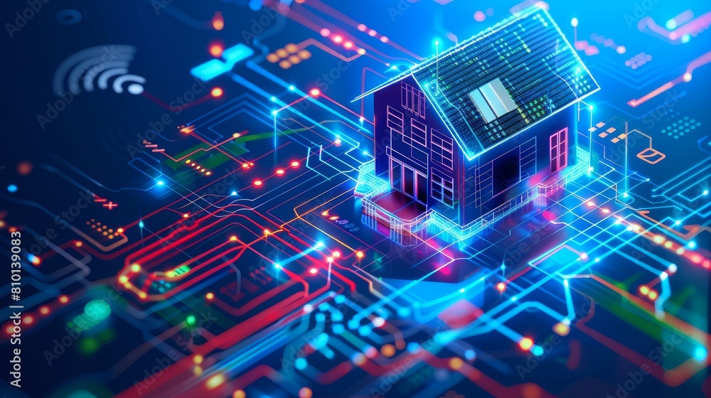 Development smart home and IOT system. Setup and configuration work ...