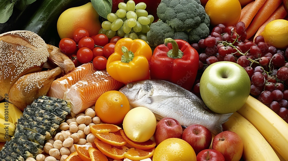 Choose healthy food options for a balanced diet and overall well-being ...