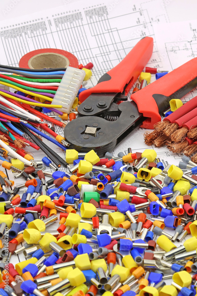 Electrical installation tools and materials for the installation of ...
