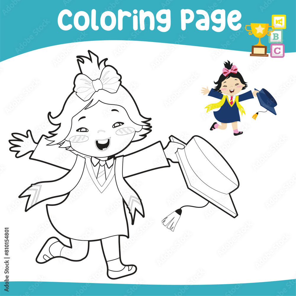 Coloring worksheet page. Educational printable coloring worksheet ...
