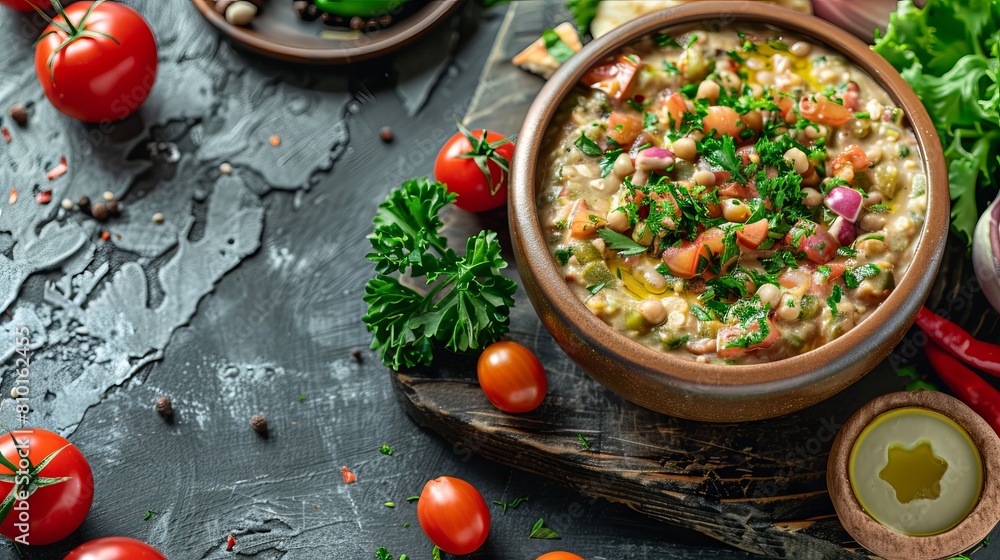 Foul Medames, a popular Middle Eastern dish, is a dip made with fava ...