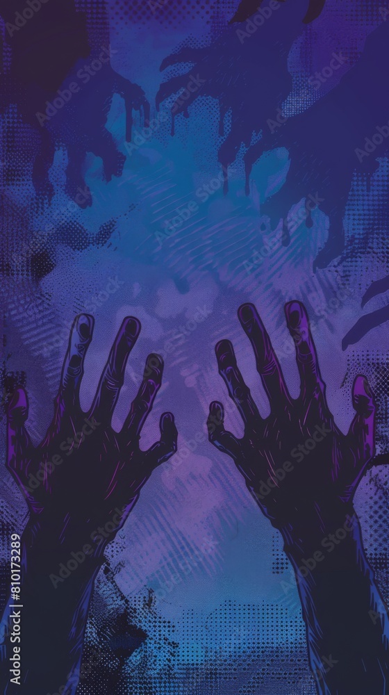 Horror background design, horrific and scary wallpaper Stock ...