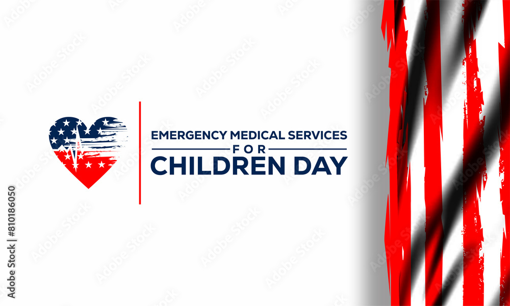 Emergency Medical Services For Children Day (EMSC). May 24. Holiday ...