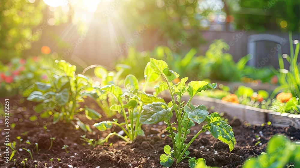 Sustainable Living Scenes: Highlight the eco-friendly lifestyle of ...