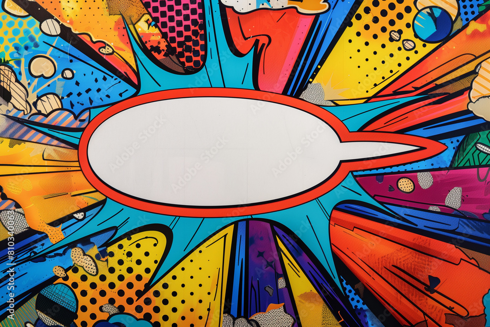 Engage in the artistry of a comic book universe, captured within a ...