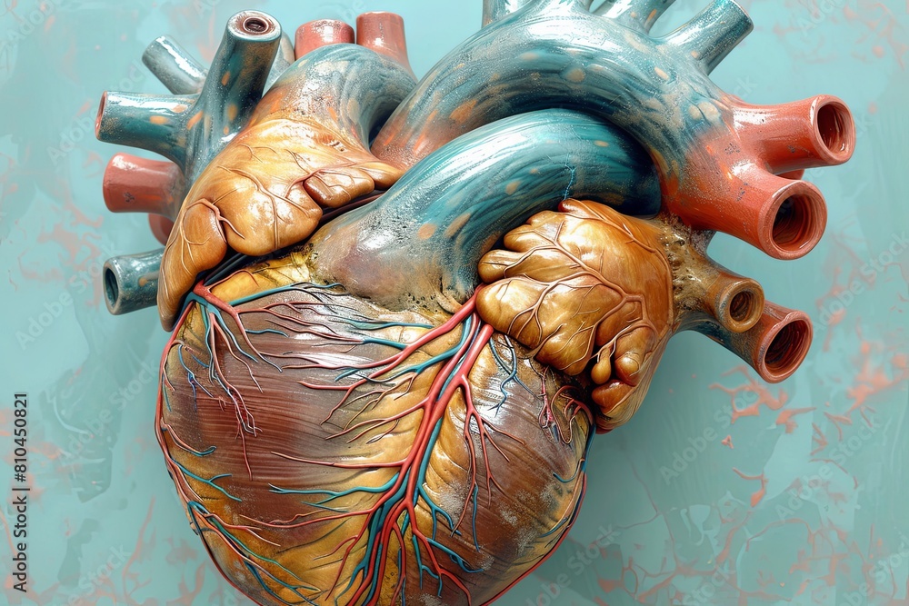 3D Model: Intricate and Realistic Human Heart Anatomy with Lifelike ...