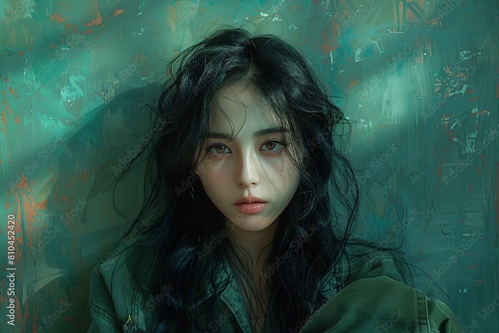 Confident Pixie Anime Girl: Trending Digital Illustrations with Strong ...