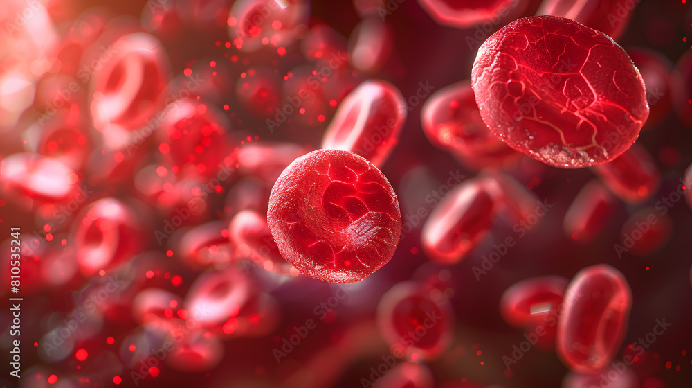 Red Blood Cells, White Blood Cells, germs, viruses, bacteria, and ...